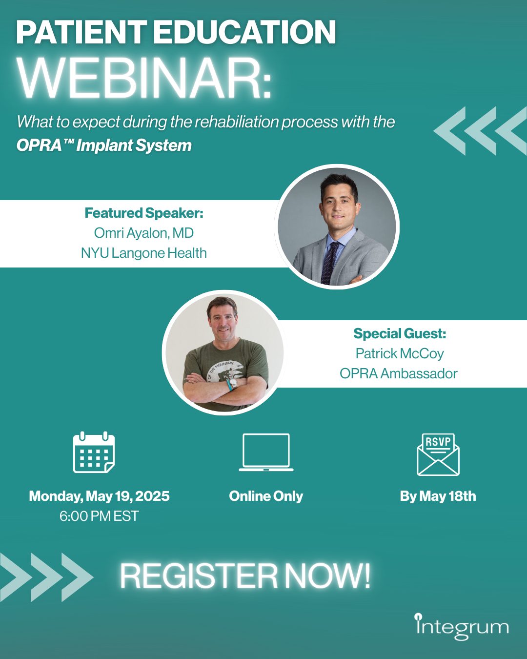 Patient Webinar: What to Expect During Rehab - Integrum